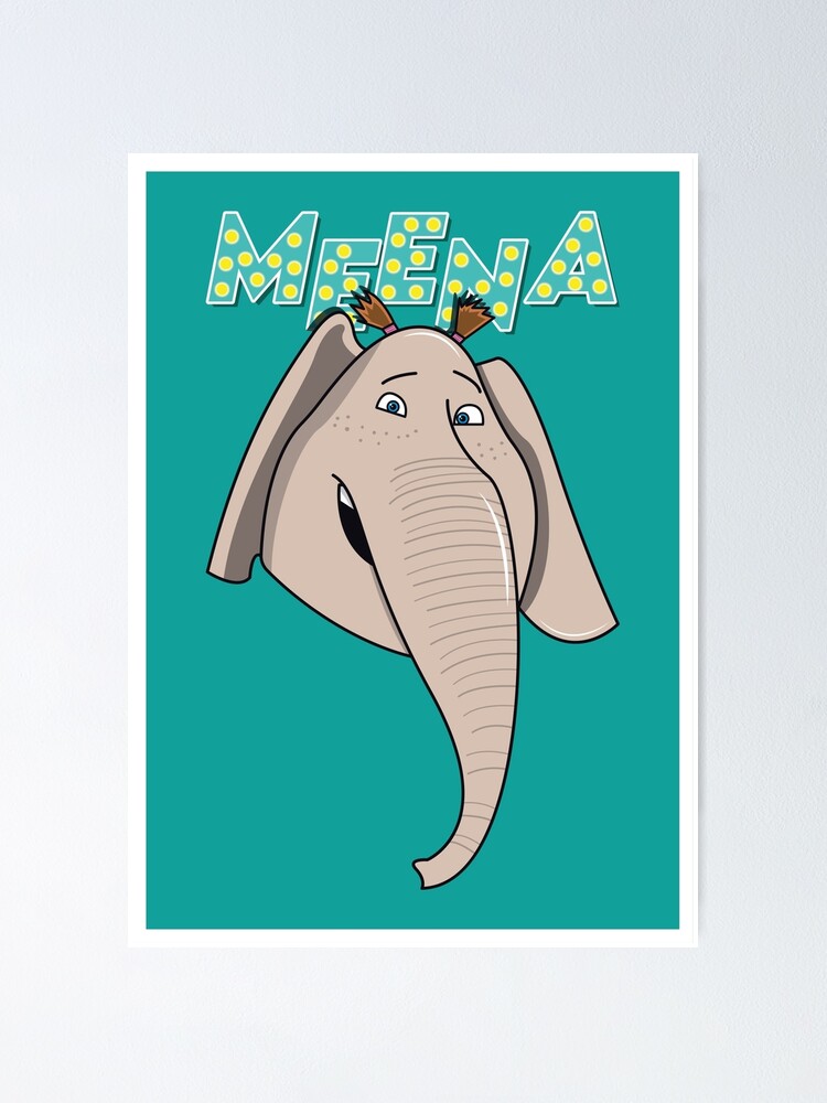 "Meena - Sing" Poster for Sale by Necronder | Redbubble