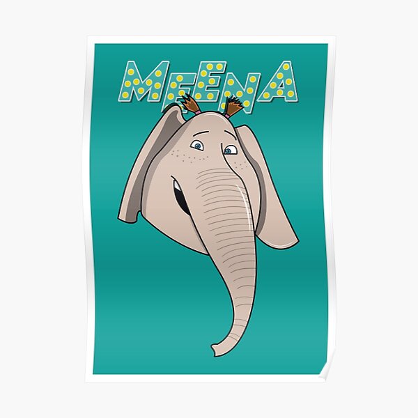 "Meena - Sing" Poster for Sale by Necronder | Redbubble