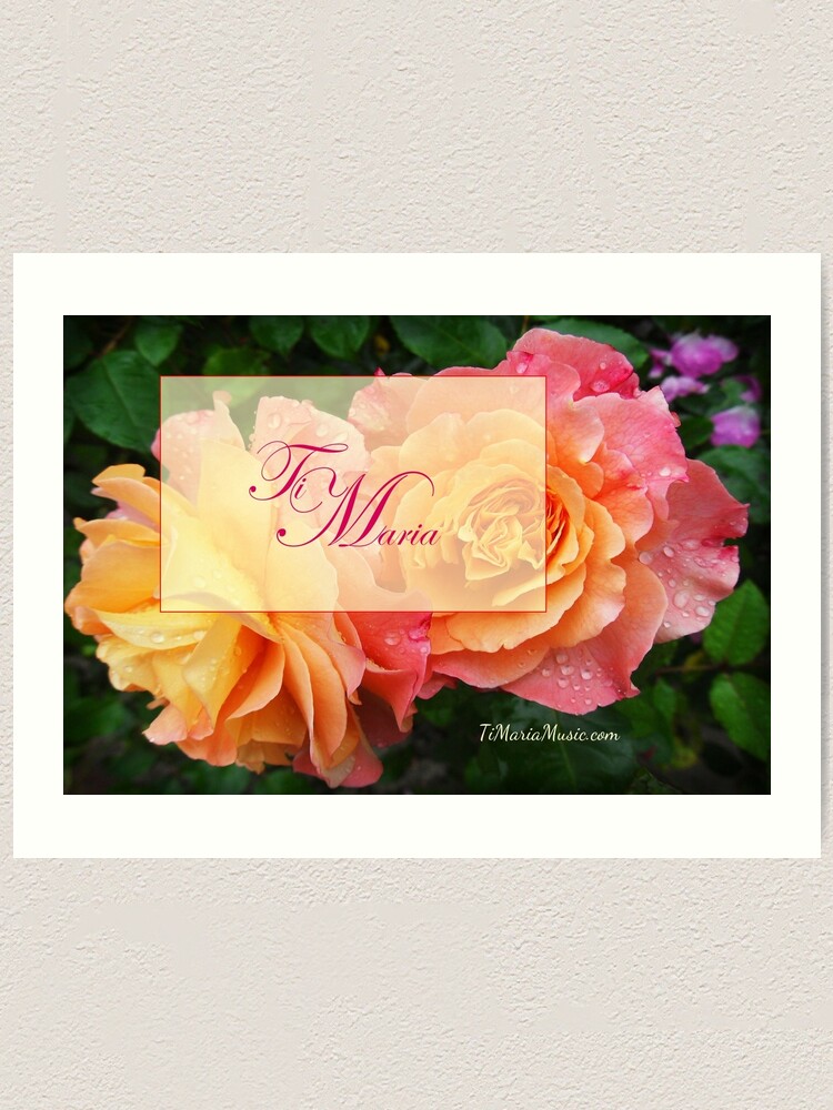 "Ti Maria Logo" Art Print for Sale by TSteeleArt | Redbubble