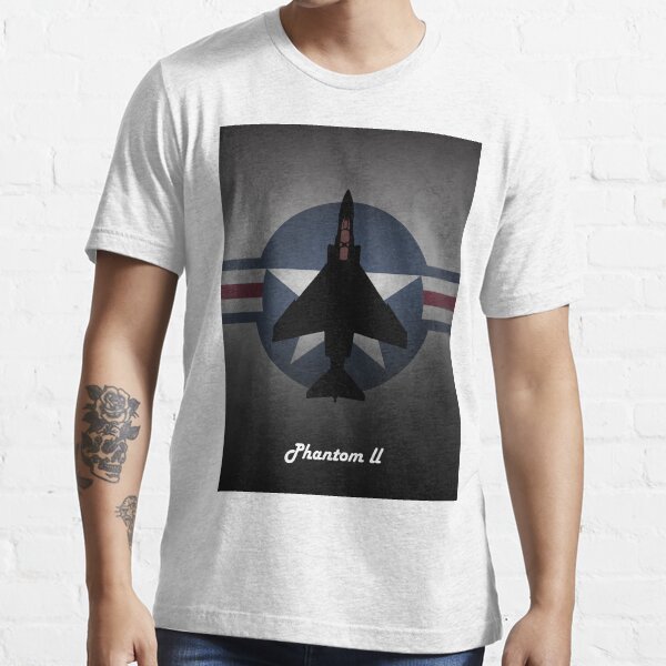 "F-4 Phantom II USAF" T-shirt for Sale by aviationart | Redbubble | f4 ...
