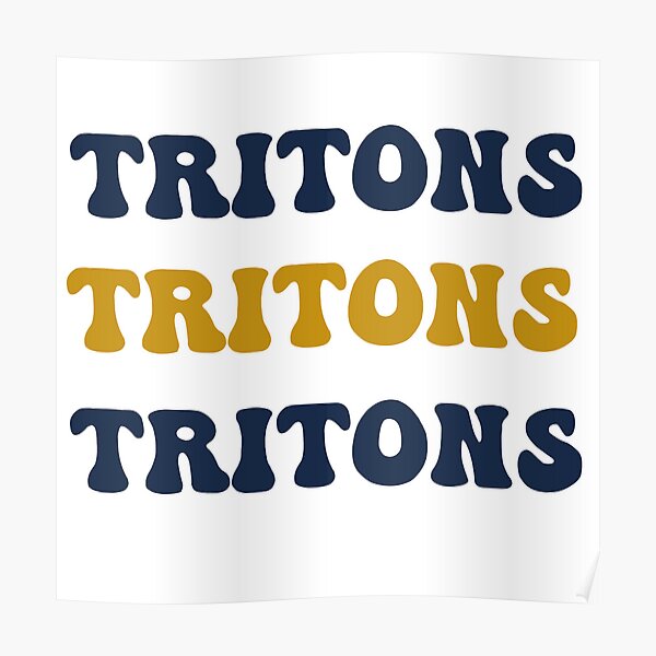 "Tritons block Groovy Design" Poster for Sale by Biancaba18 | Redbubble