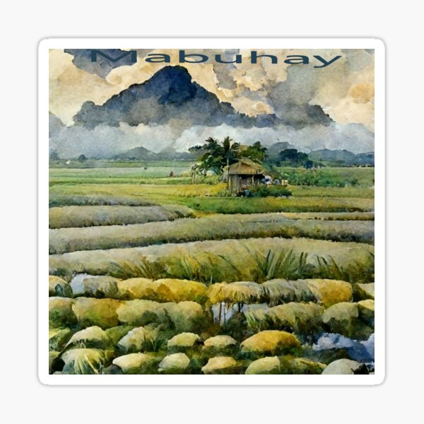 "RitchieBryan Mabuhay!" Sticker for Sale by RitchieBryan | Redbubble