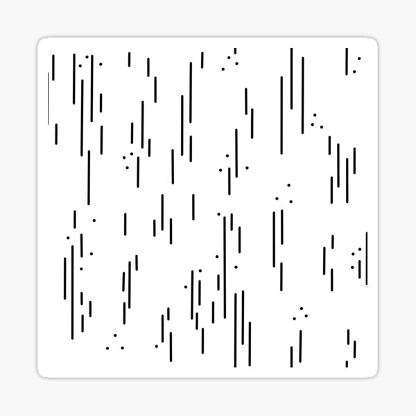 "Minimal black lines" Sticker for Sale by vianahline | Redbubble