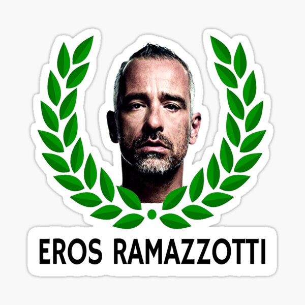 "Eros Ramazzotti" Sticker for Sale by alfredoartes | Redbubble