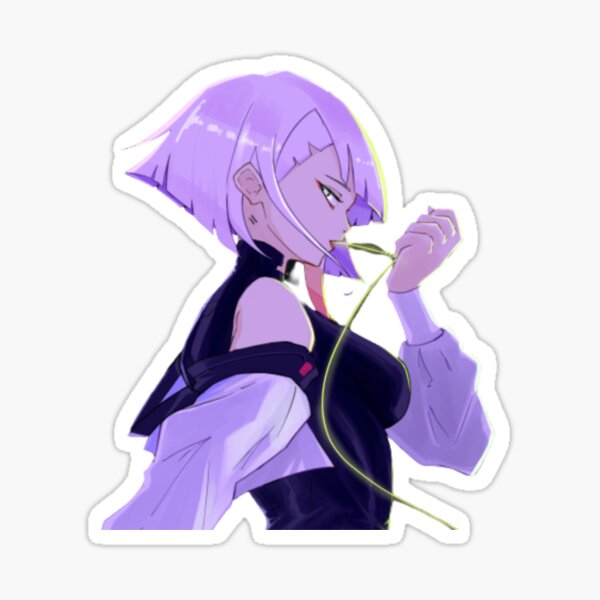 "cyberpunk edgerunners lucy" Sticker for Sale by ChicCheeky | Redbubble