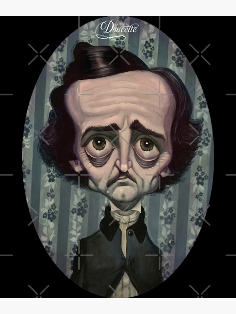"Mens Funny Edgar Art Allan Poe Gift For Everyone" Poster for Sale by ...