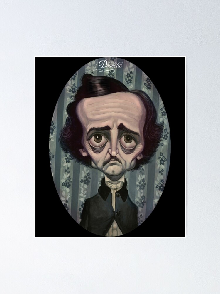 "Mens Funny Edgar Art Allan Poe Gift For Everyone" Poster for Sale by ...