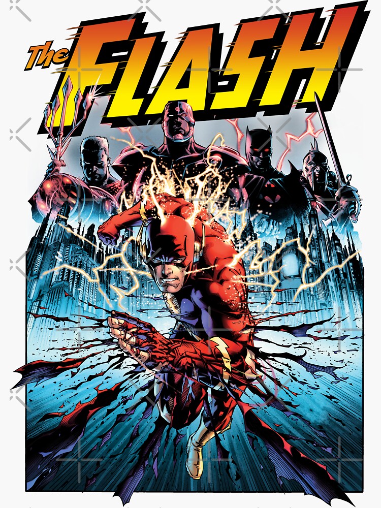"Flashpoint" Sticker for Sale by maxi-prins | Redbubble