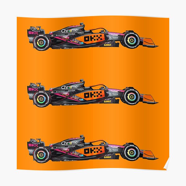 "McLaren MCL36 OKX Special Livery F1 Car - Singapore GP, Japan GP ...