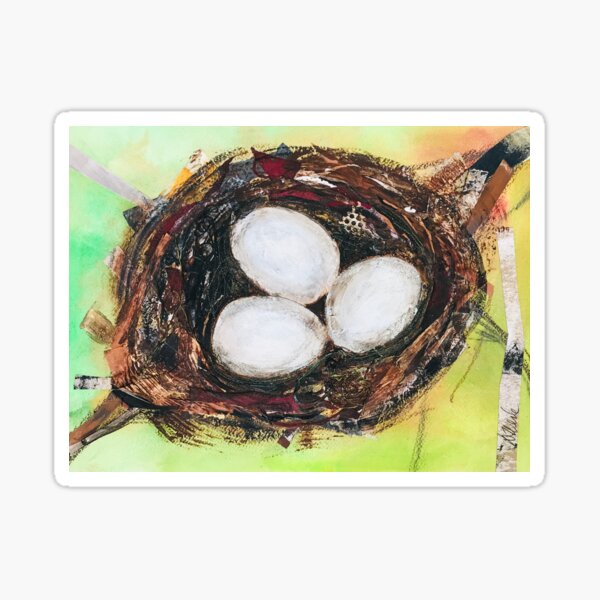 "NEST" Sticker for Sale by DWerle | Redbubble