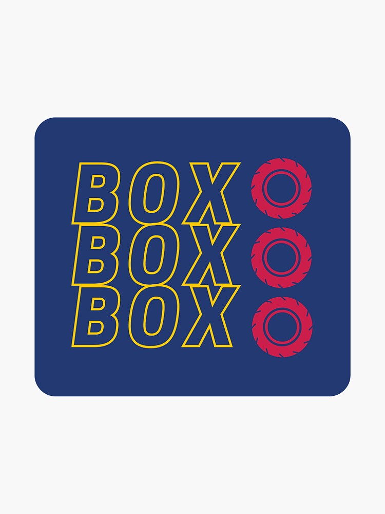"box box! (redbull)" Sticker for Sale by 909vinyl | Redbubble