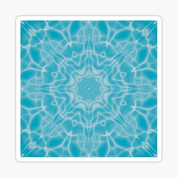 "MOONSTONE BLUE WATER BOMB No.2" Sticker for Sale by ArtnDesignCo ...