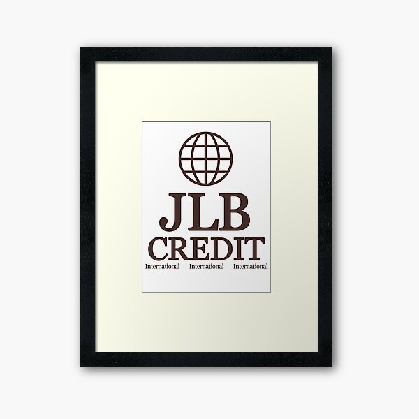 "JLB Credit | Peep Show" Framed Art Print for Sale by mrkyleyeomans ...