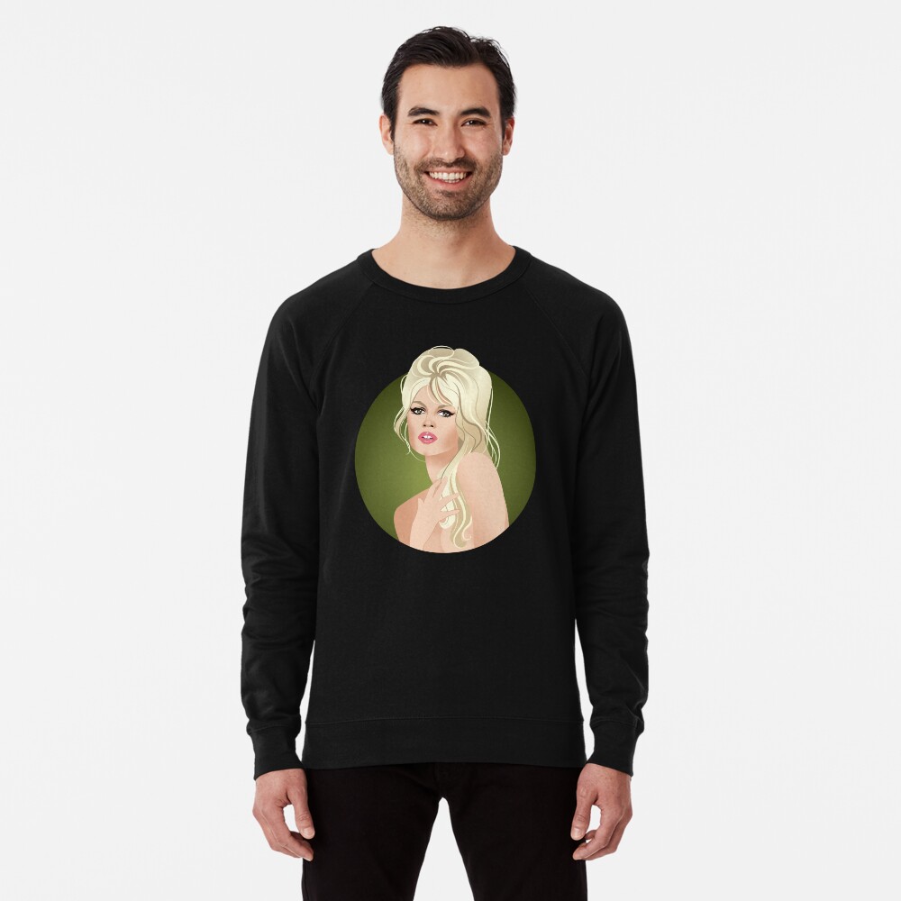 "Brigitte" Sticker for Sale by AleMogolloArt | Redbubble