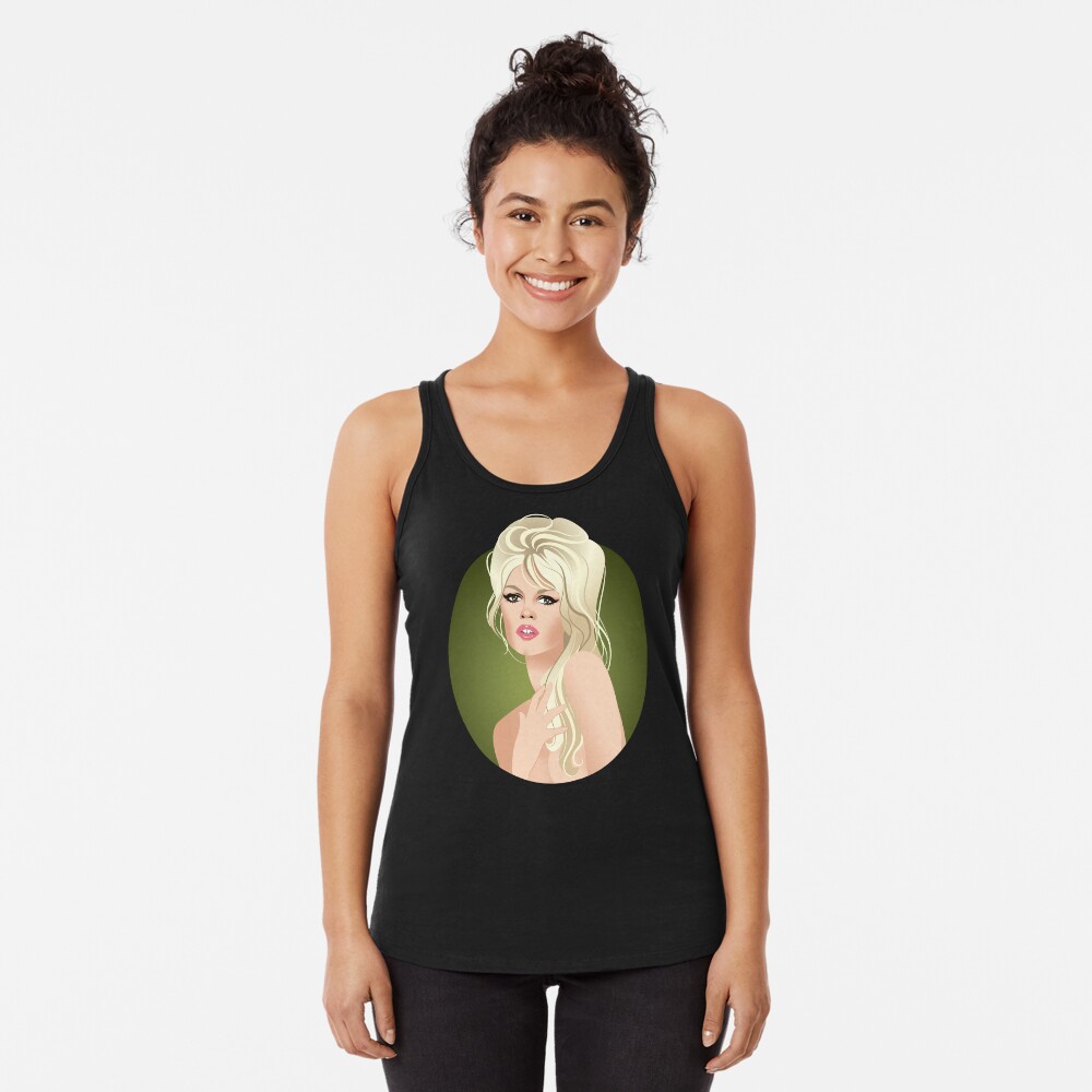 "Brigitte" Sticker for Sale by AleMogolloArt | Redbubble