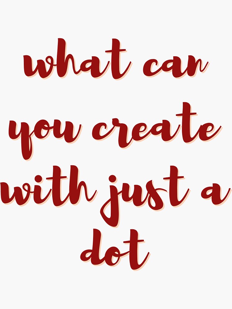 What Can You Create With Just A Dot Sticker For Sale By GamersLands what-can-you-create-with-just-a-dot-sticker-for-sale-by-gamerslands