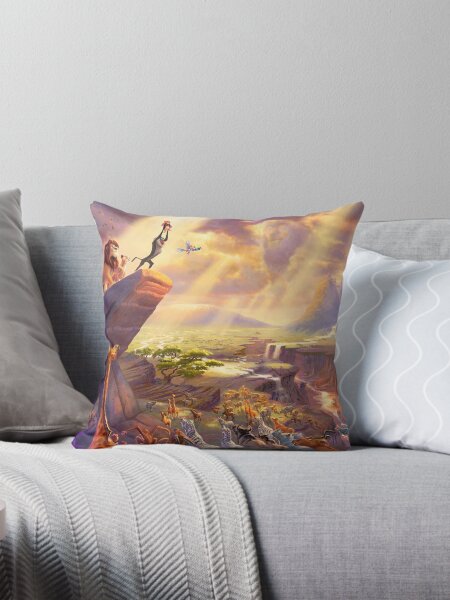 "Pride Rock" Pillow for Sale by Rainbows Galore | Redbubble