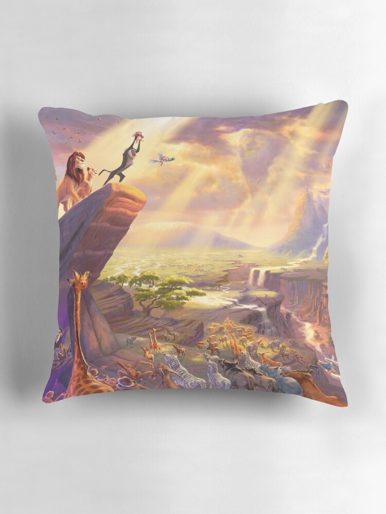 "Pride Rock" Pillow for Sale by Rainbows Galore | Redbubble