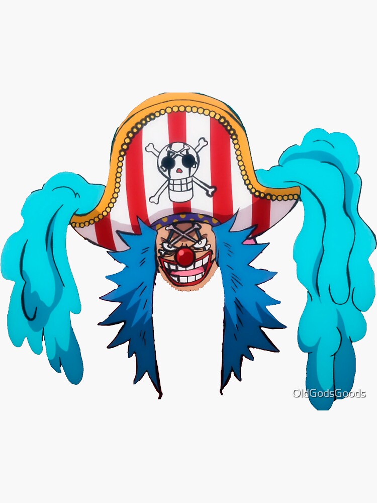 "Captain Buggy The Clown" Sticker for Sale by OldGodsGoods | Redbubble