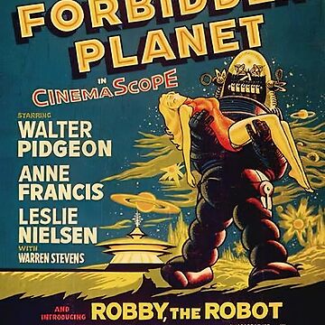 "Forbidden Planet 1956 Science Fiction Sci Fi Poster Ad Gift" Poster ...