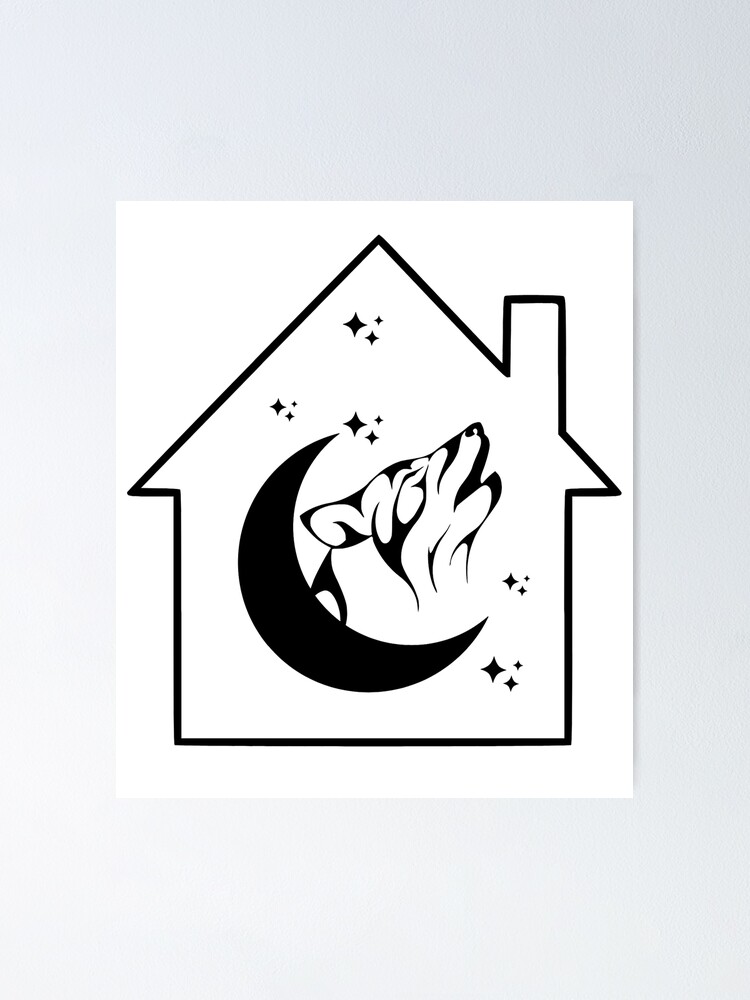"Wof house" Poster for Sale by HelloTARA | Redbubble