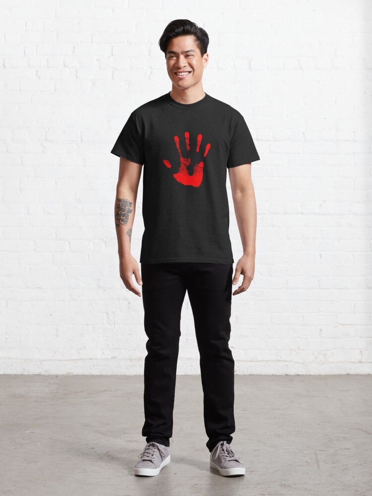 "Red Right Hand" T-shirt by larrymcfarland | Redbubble