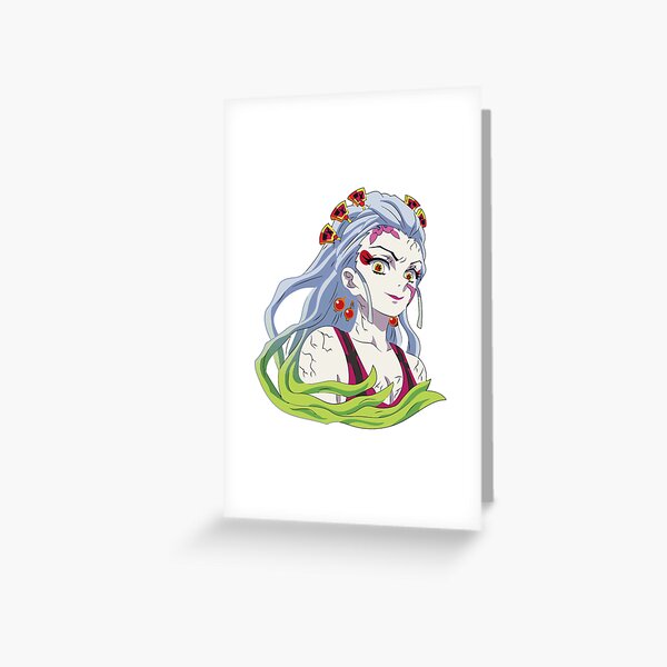 "Daki from Demon Slayer" Greeting Card for Sale by ProductAnime | Redbubble