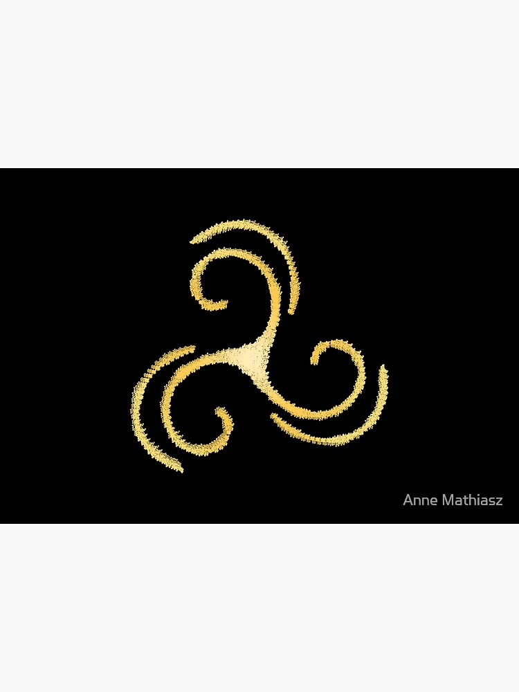 "Triskele, triskellion, triskel, nordic, triple spiral, trinity knot ...