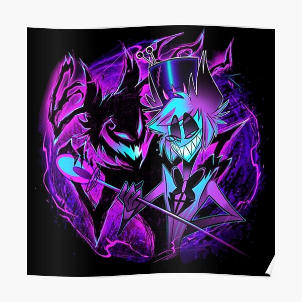 "Alastor and His Shadow - Hazbin Hotel " Poster for Sale by Anime ...