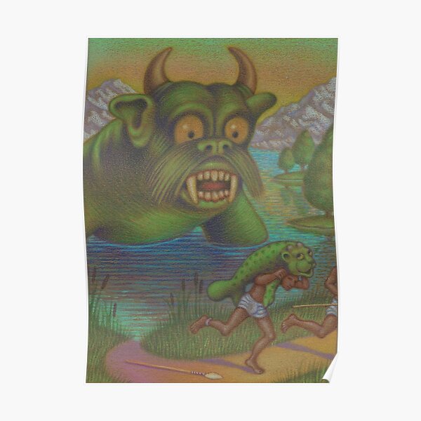 "The Bunyip" Poster by ThomasSciacca | Redbubble