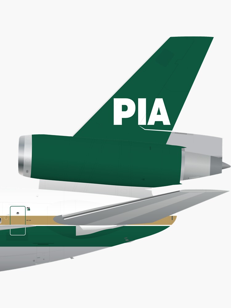 "Wings In Uniform - DC-10 - Pakistan International Airlines - PIA 80_s ...