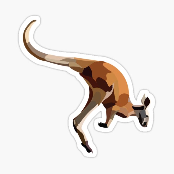 Kangaroo Stickers | Redbubble