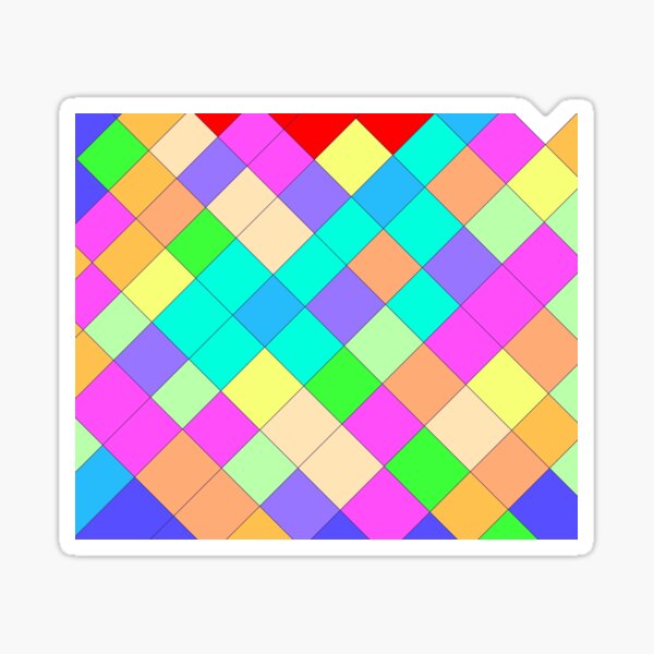 "rainbow color" Sticker for Sale by Prapan | Redbubble