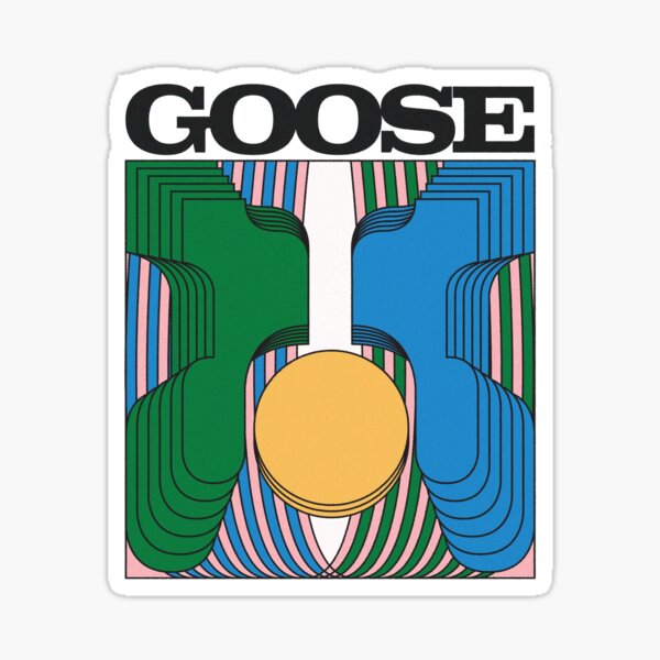 "top goose band best tour " Sticker for Sale by dinarrinjani | Redbubble