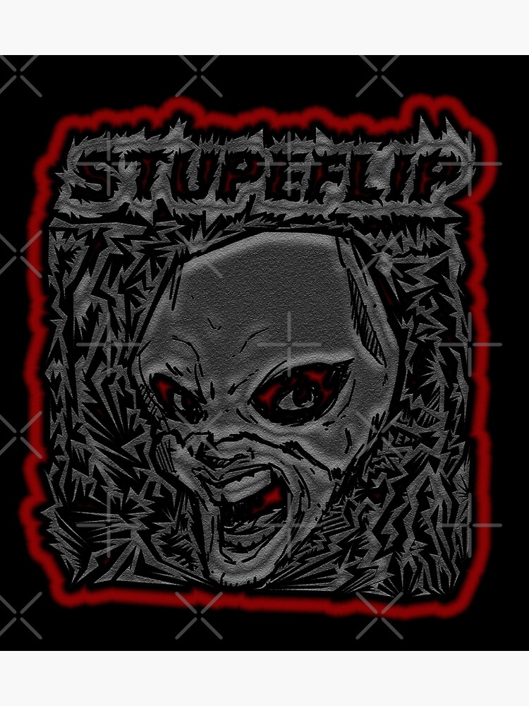 "STUPEFLIP blur" Poster for Sale by kharbache | Redbubble