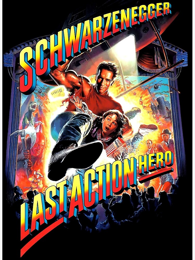 Lámina fotográfica «El Ultimo Gran Heroe - Last Action Hero - Retro ...