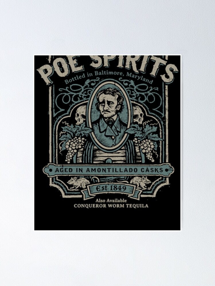 "Vintage Edgar Art Allan Poe Awesome For Movie Fans" Poster for Sale by ...
