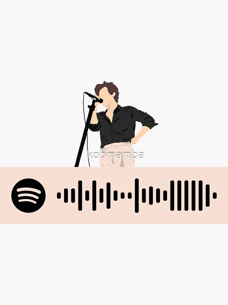 "Harry Styles Sign of the Times Spotify Code" Sticker for Sale by ...
