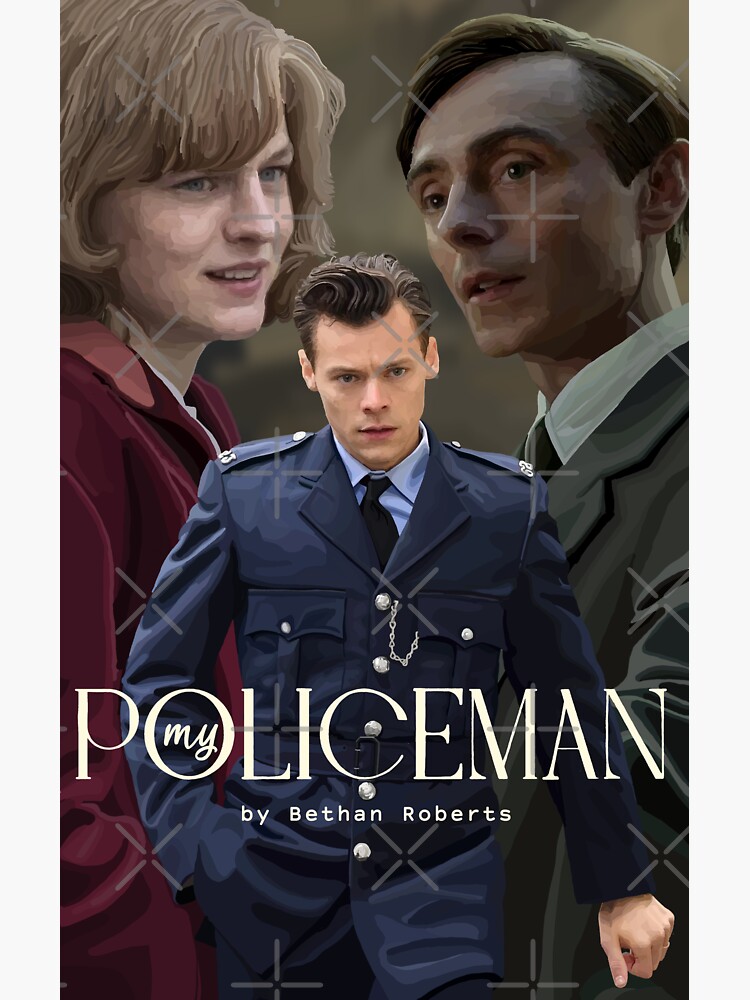 "My policeman" Sticker for Sale by YimmysArt | Redbubble