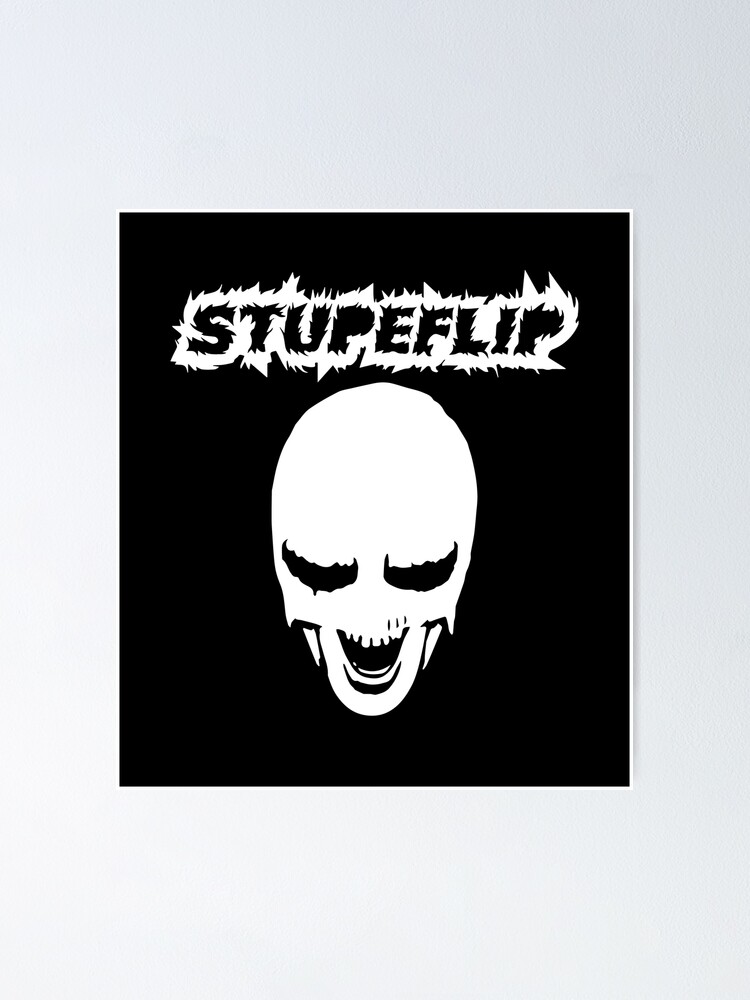 "STUPEFLIP" Poster for Sale by kharbache | Redbubble