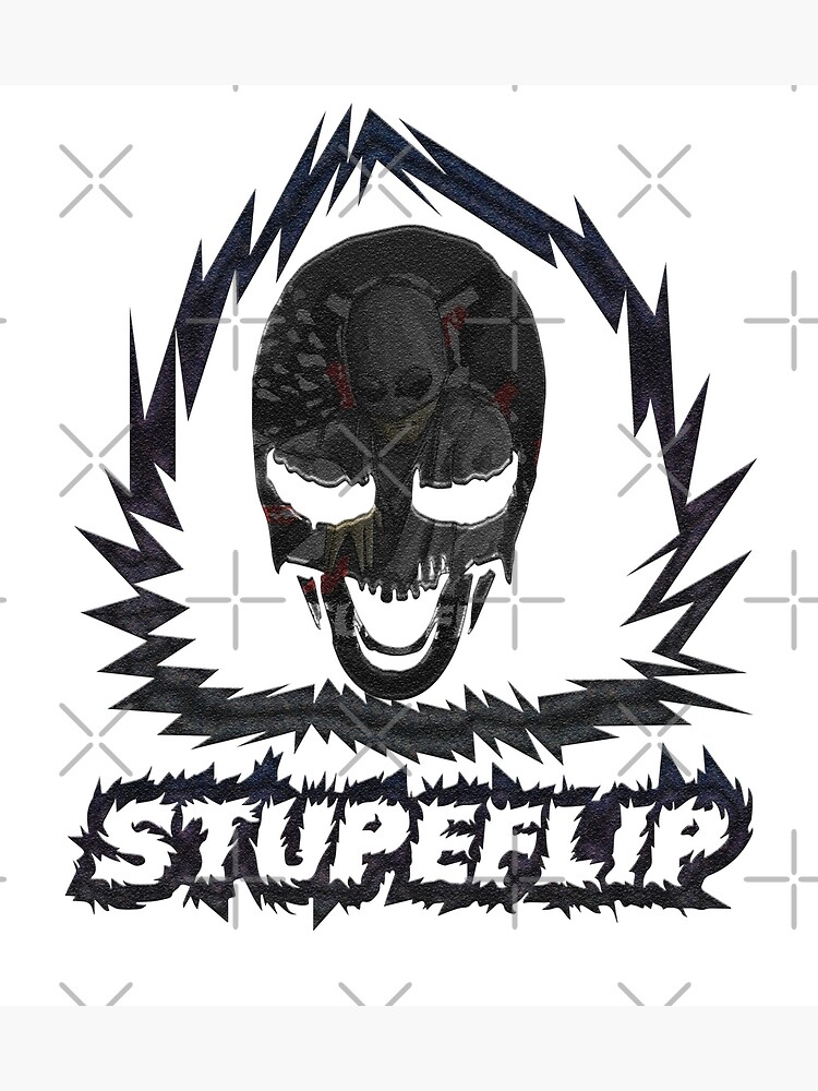 "STUPEFLIP" Poster for Sale by kharbache | Redbubble