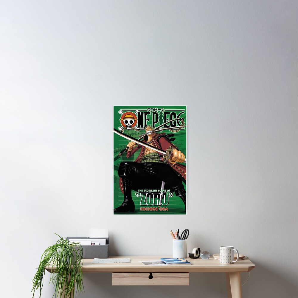 "Roronoa Marimo Zoro" Poster for Sale by gayleffler75 | Redbubble