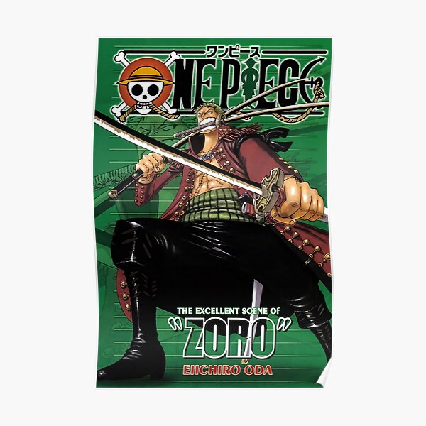 "Roronoa Marimo Zoro" Poster for Sale by gayleffler75 | Redbubble