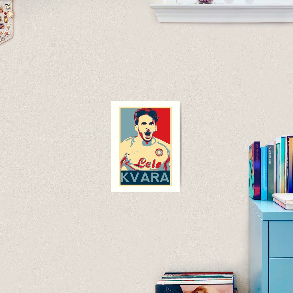 "Kvara - khvicha kvaratskhelia" Art Print for Sale by OnTheTrend ...