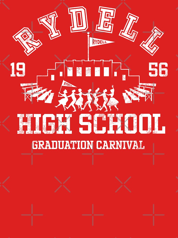 "Grease - Rydell high School Graduation Carnival" T-shirt for Sale by ...