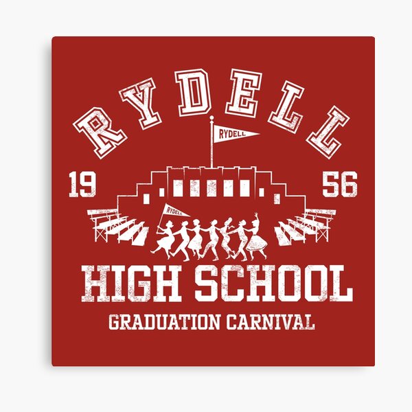 Rydell High School Wall Art | Redbubble