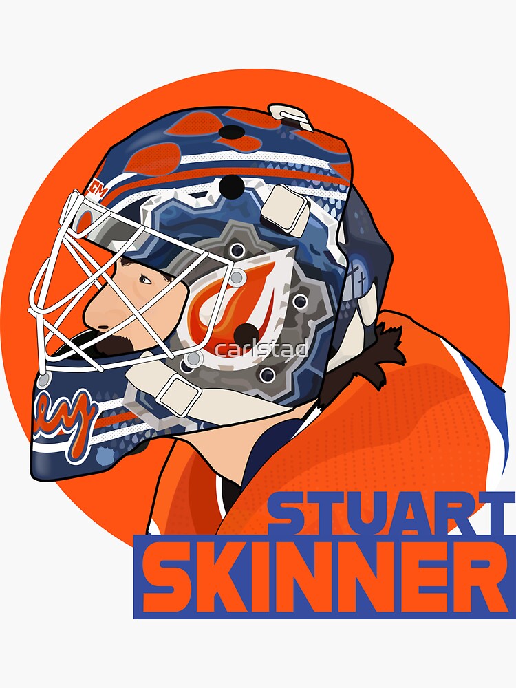 "Edmonton Oilers - Stuart Skinner" Sticker for Sale by carlstad | Redbubble