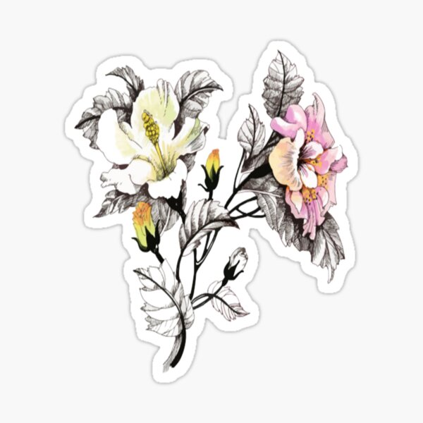 "vintage snapdragons" Sticker for Sale by craftidolphin | Redbubble