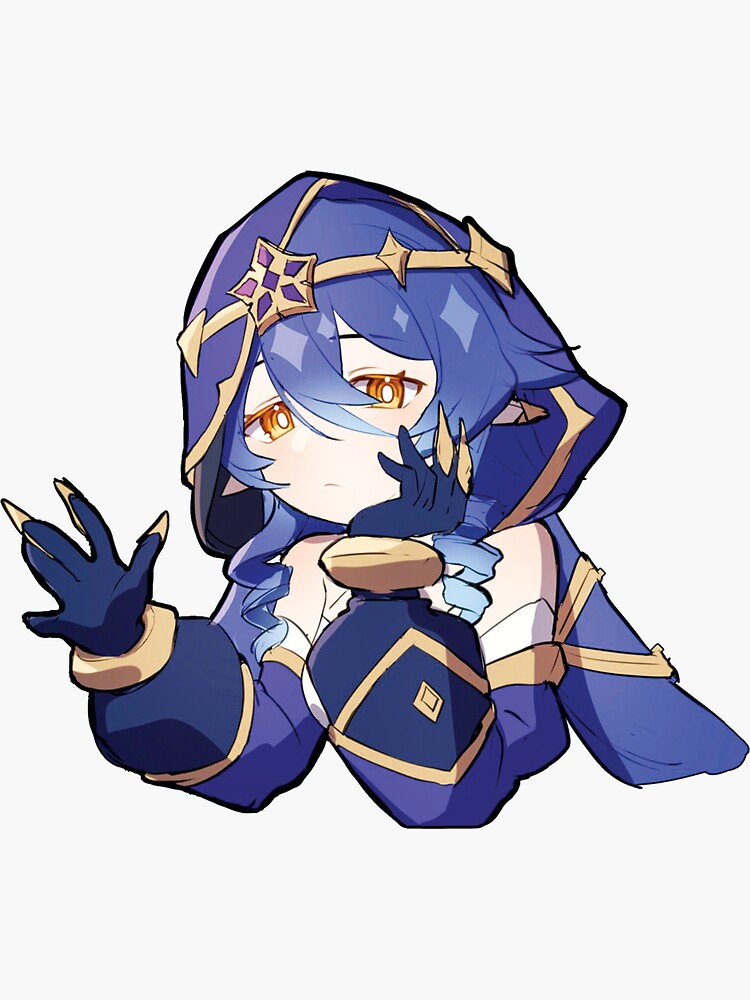 "Layla Genshin Impact" Sticker for Sale by Aghla | Redbubble