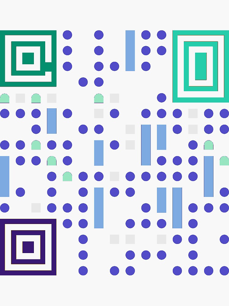 "LGBTQ+ Gay Closeted Pride QR Code" Sticker for Sale by WaterFrogE ...